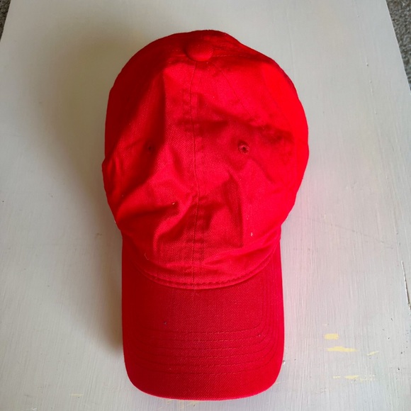 Other | Red Ball Cap Hat | Poshmark